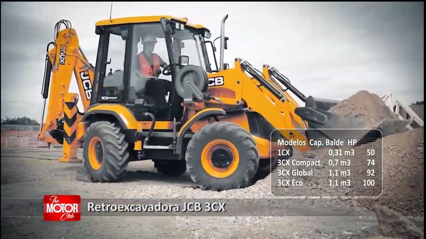 JCB RETROEXCAVADORA 3CX - Tour Motor