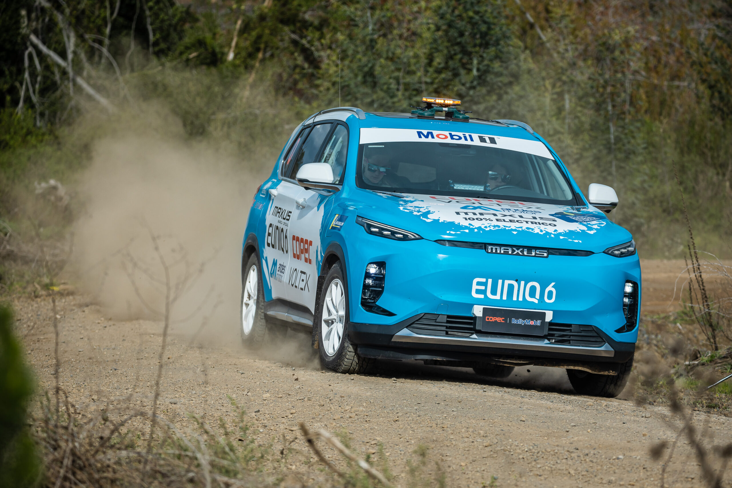 MAXUS CONTINÚA COMO MARCA OFICIAL DEL COPEC RALLYMOBIL