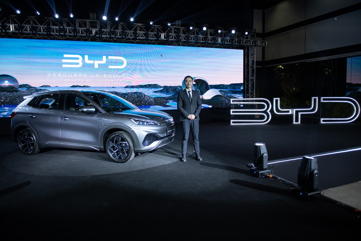 BYD LLEGA A MEXICO CON TRES MODELOS DE AUTOS ELÉCTRICOS